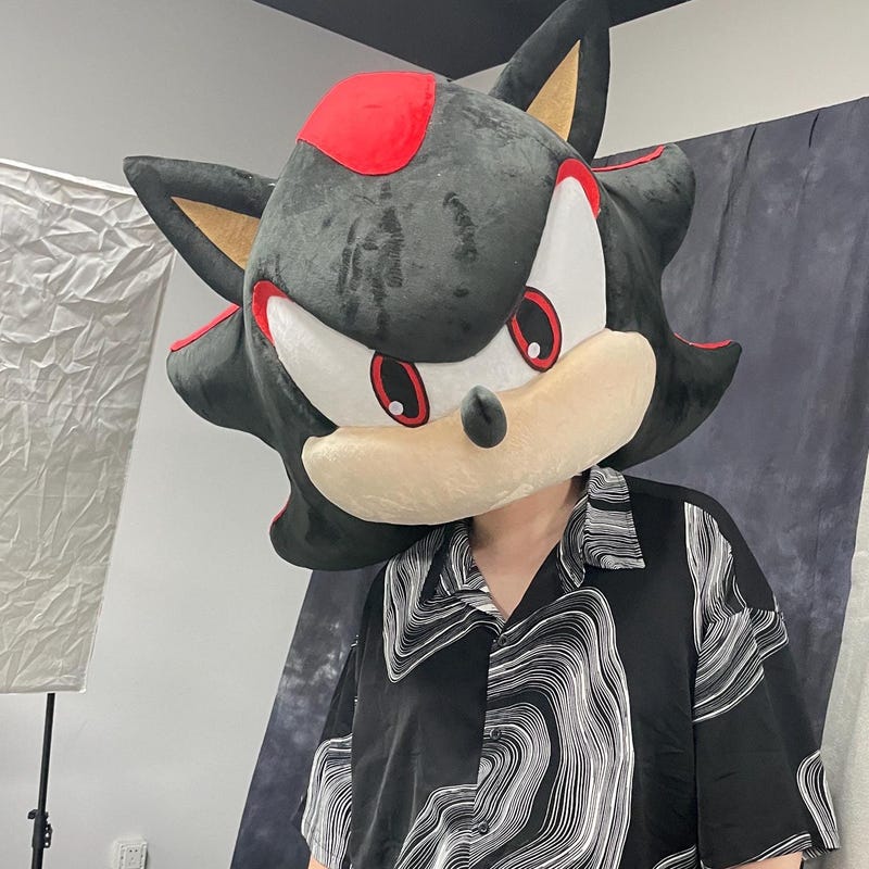 Shadow the Hedgehog Costume - Etsy