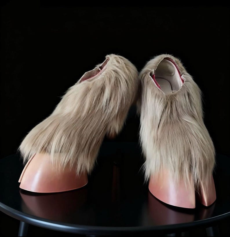 Custom Fursuit Hoof Feet for Cosplay | Split-toe, Cloven Hoof, High ...