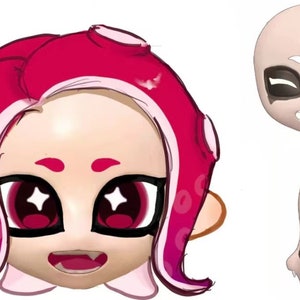 Splatoon Kigurumi Fursuit Head Furry Gift for Girlfriend or Boyfriens ...