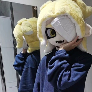 Splatoon Kigurumi Fursuit Head Furry Gift for Girlfriend or Boyfriens ...