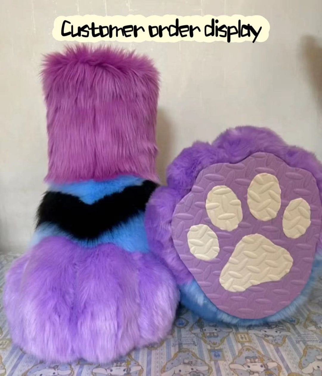 Fursuit Foot Paws, Customizable Size,fursona, Fursuti Feet Outdoors ...