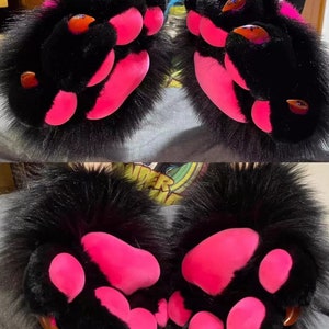 Fursuit Paws Furry Handpaws Cute Fursuits Partial Cosplay Costume ...