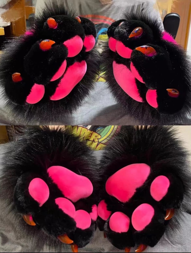 Fursuit Paws Furry Handpaws Cute Fursuits Partial Cosplay Costume ...
