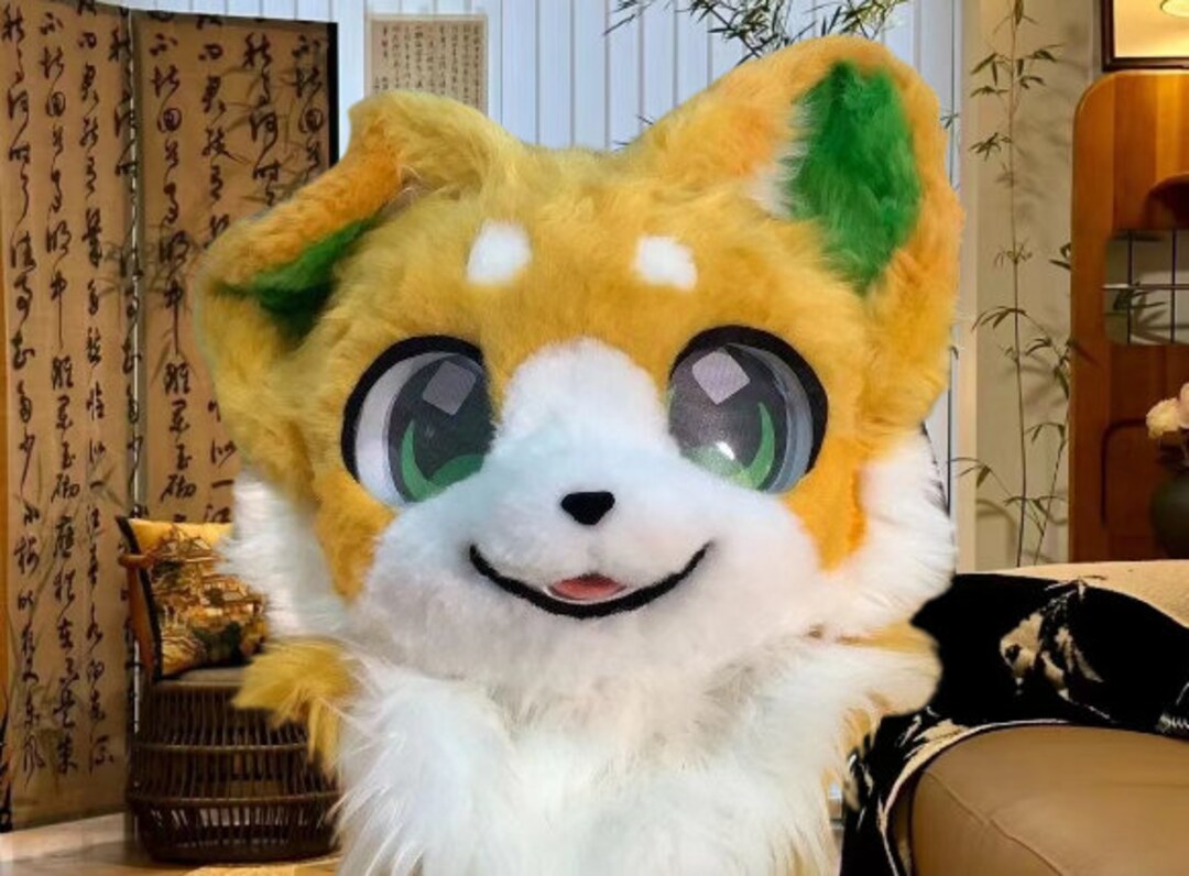 Spot Goods Orange Puppy Kemono Fursuit Fursuit Japanese Fursuit ...