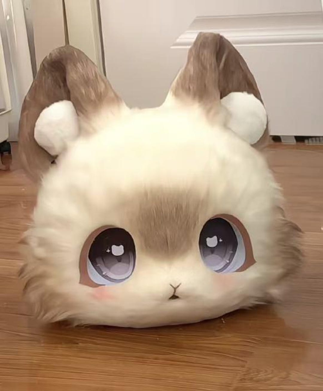 Kemono Fursuit Short-eared Rabbit Bunny Fursuit Head Japanese Style ...