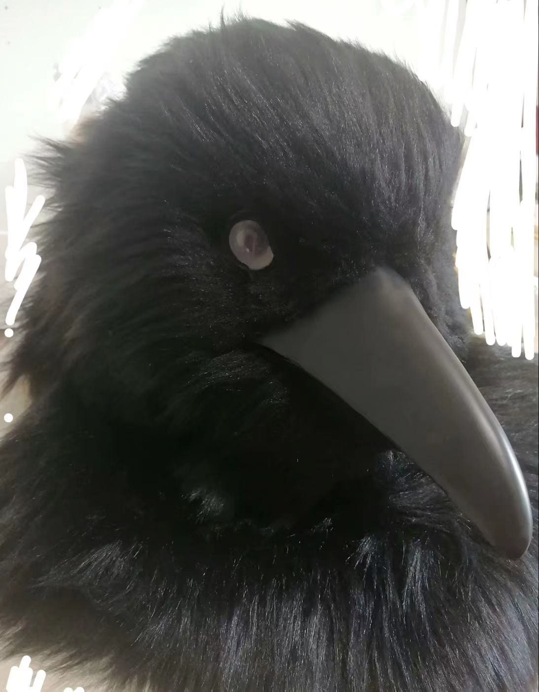 Cosplay Birds Eagles Realistic Furry Furry Head, Furry Head, Furry ...