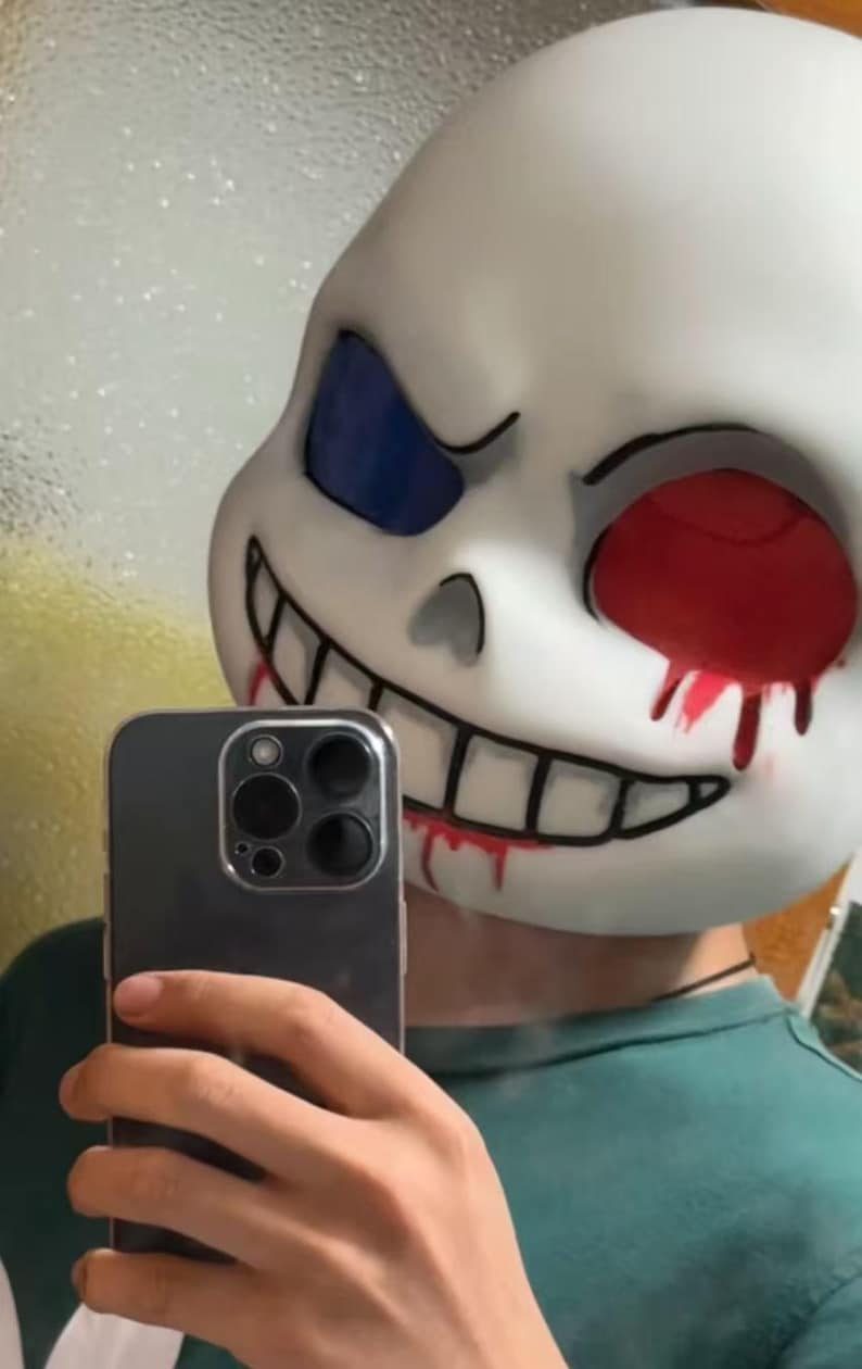 Undertale Inspired “sans” Cosplay Head – Cartoon Character Fursuit Prop – Fan Made - Etsy