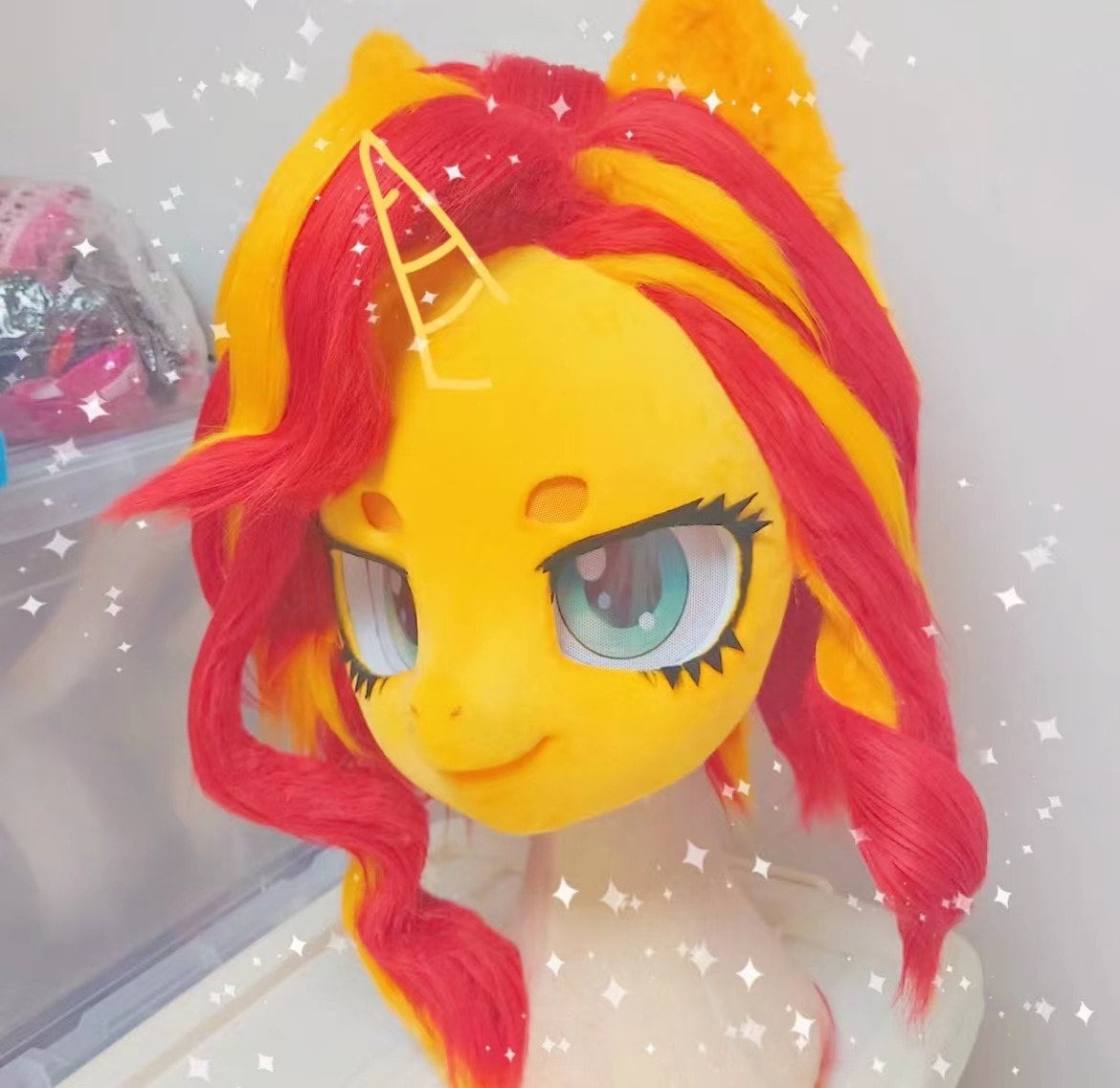 Customizable My Little Pony Furry Fursuit Head Fursuit Head - Etsy UK