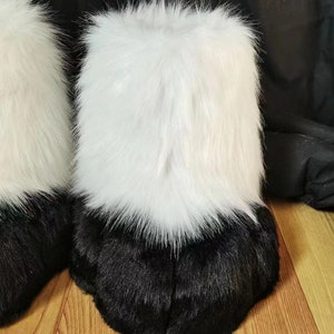 Fursuit Foot Paws, Customizable Size,wolf Feet Paws, Kemono Feet Paws ...
