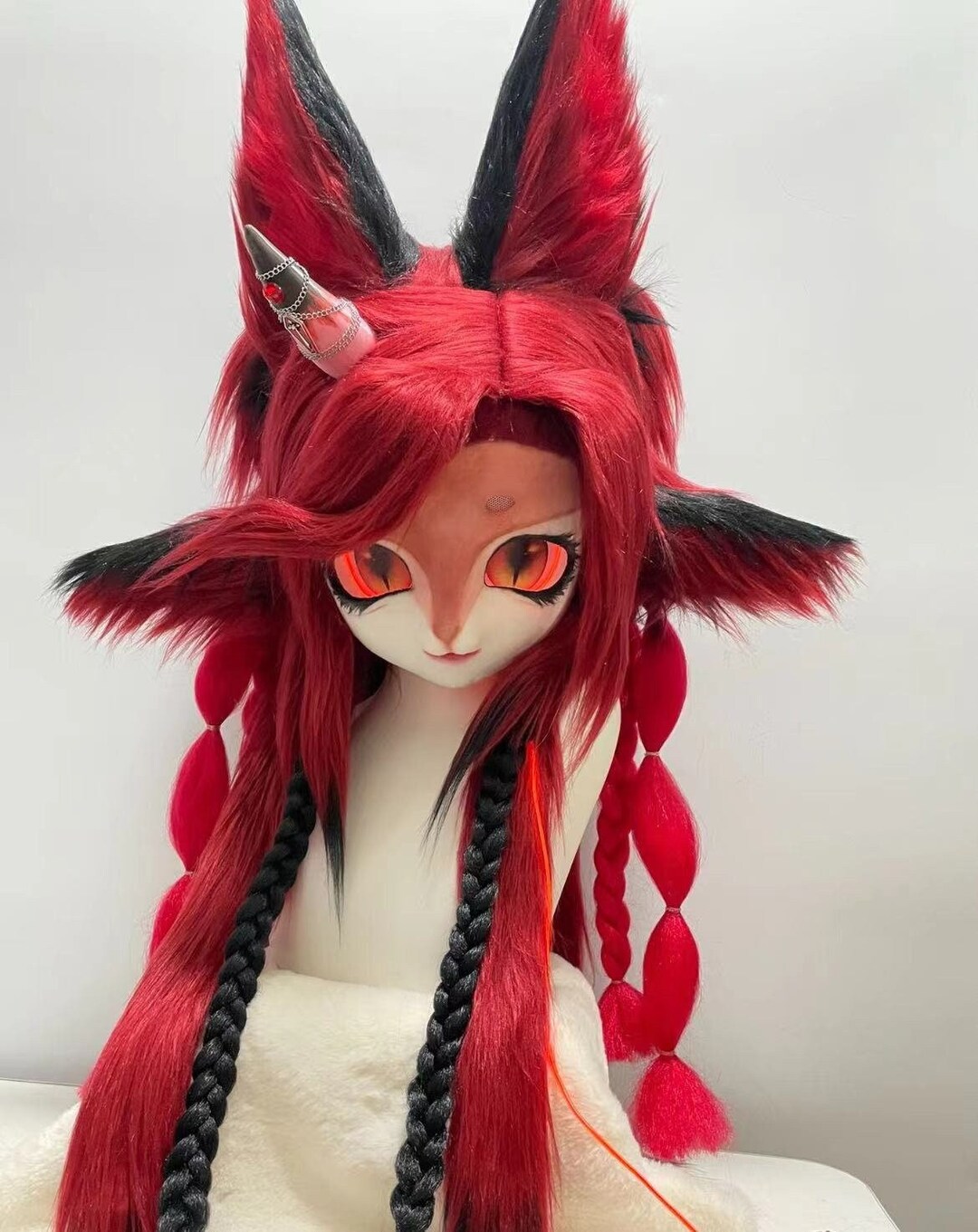 Miss Fire Fox Fursuit Kig Series Furry Fursona Fursuit Cosplay Glowing ...