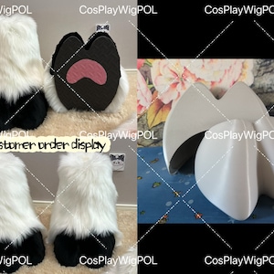 Fursuit Paws Fursuit Foot Bones, Claw Socks Embryo, Paw Embryo ...
