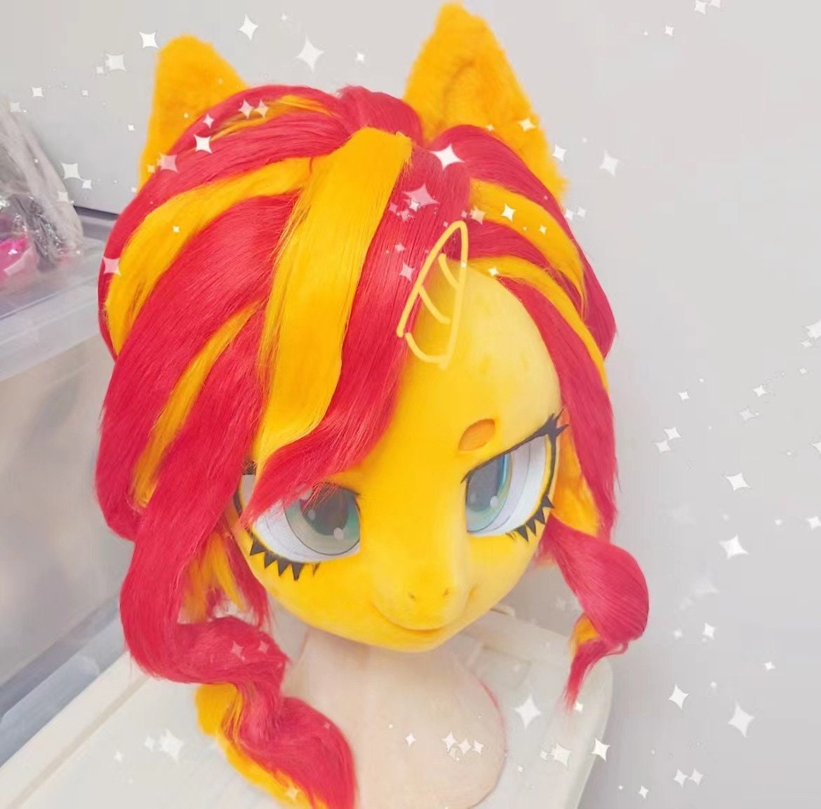 Customizable My Little Pony Furry Fursuit Head Fursuit Head - Etsy UK