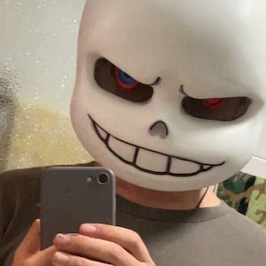 Undertale Inspired “sans” Cosplay Head – Cartoon Character Fursuit Prop ...