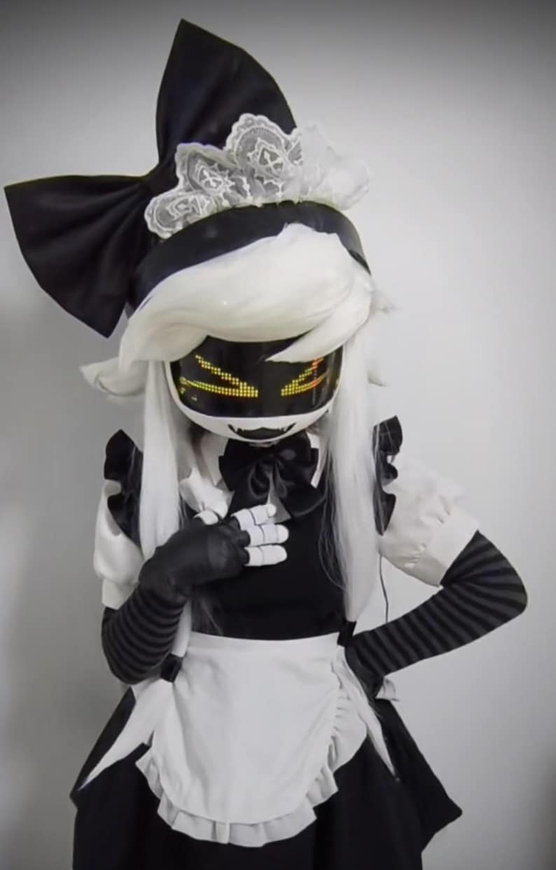 Murder Drones Cyn Fursuit Head Custom Cosplay Plush Head - Etsy