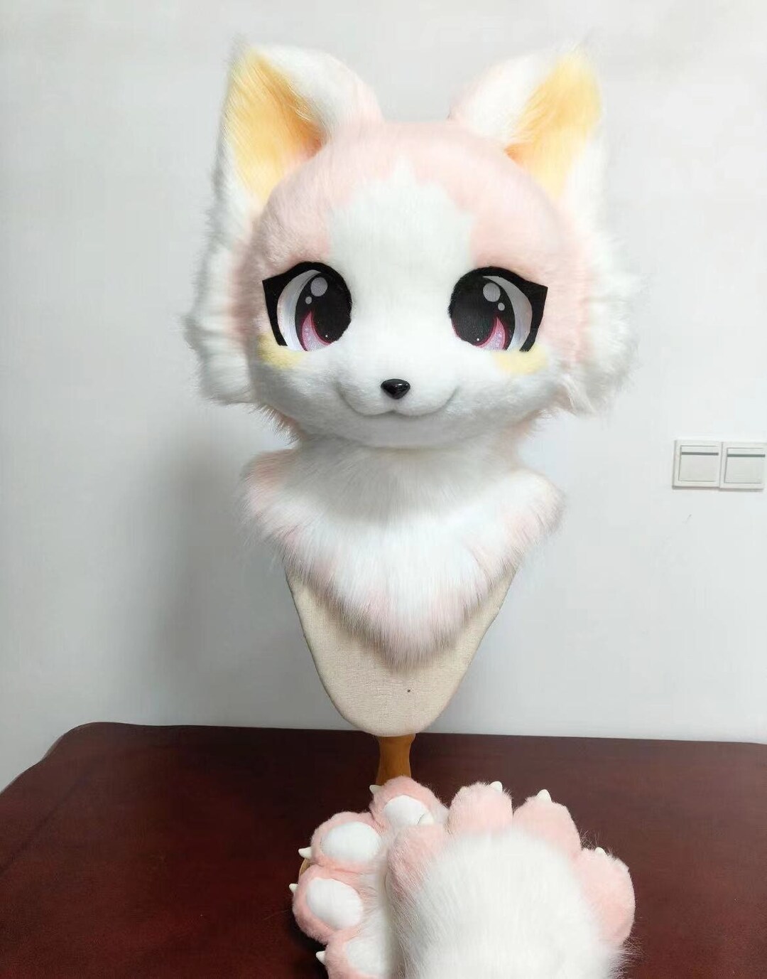 Kemono Fursuit Cute Bee Bear Fursuit Headclaws Japanese Style Fantasy ...