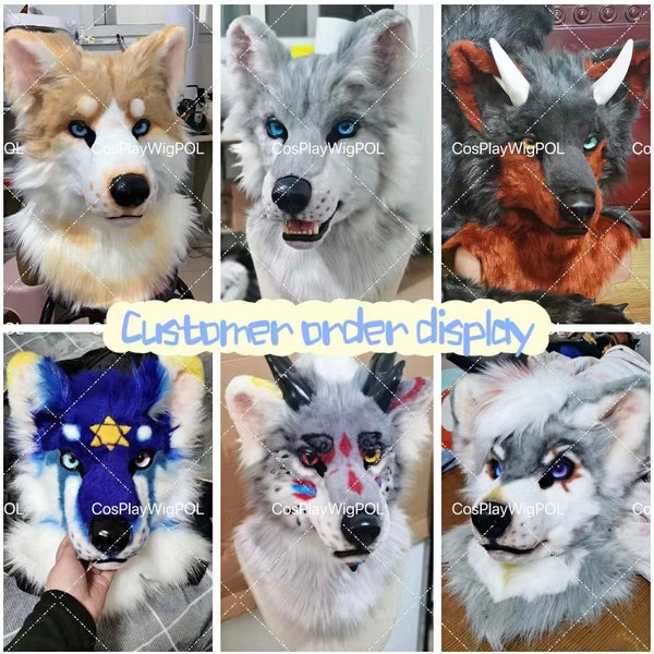 Wolf Fursuit Head Base - Etsy
