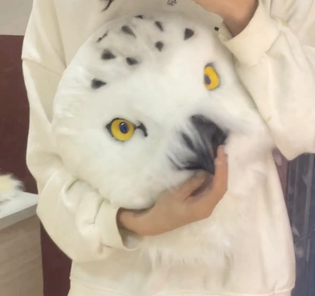 Spot Fursuit OWL Fursona Fursuit Realistic Cospaly Fursuit Head Civet ...