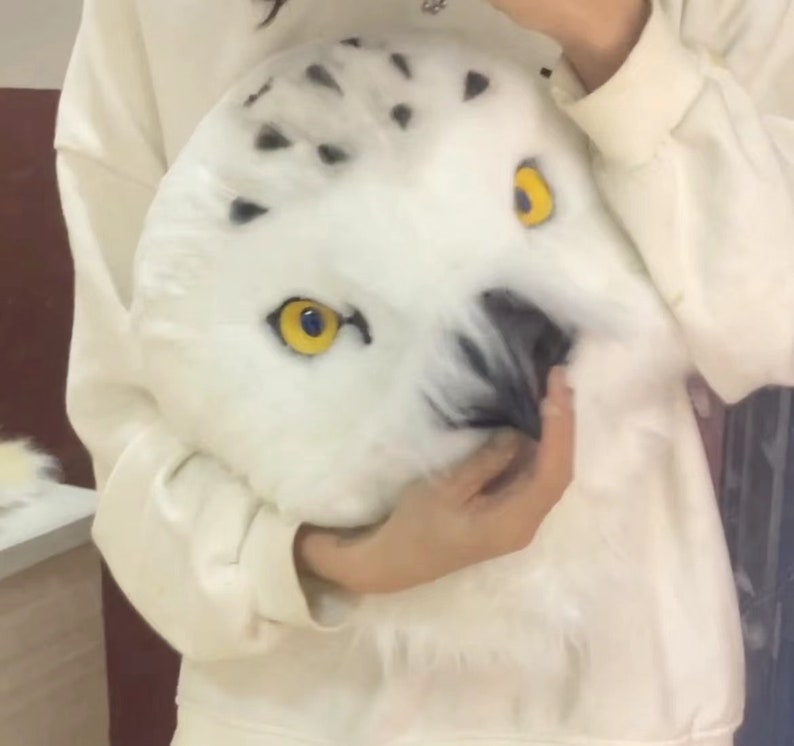 Spot Fursuit OWL Fursona Fursuit Realistic Cospaly Fursuit Head Civet ...