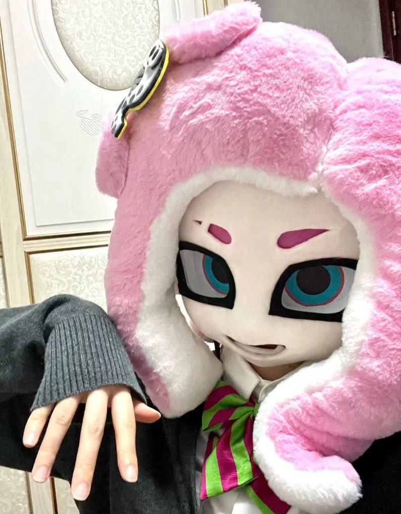 Splatoon Kigurumi Fursuit Head Furry Gift for Girlfriend or Boyfriens ...