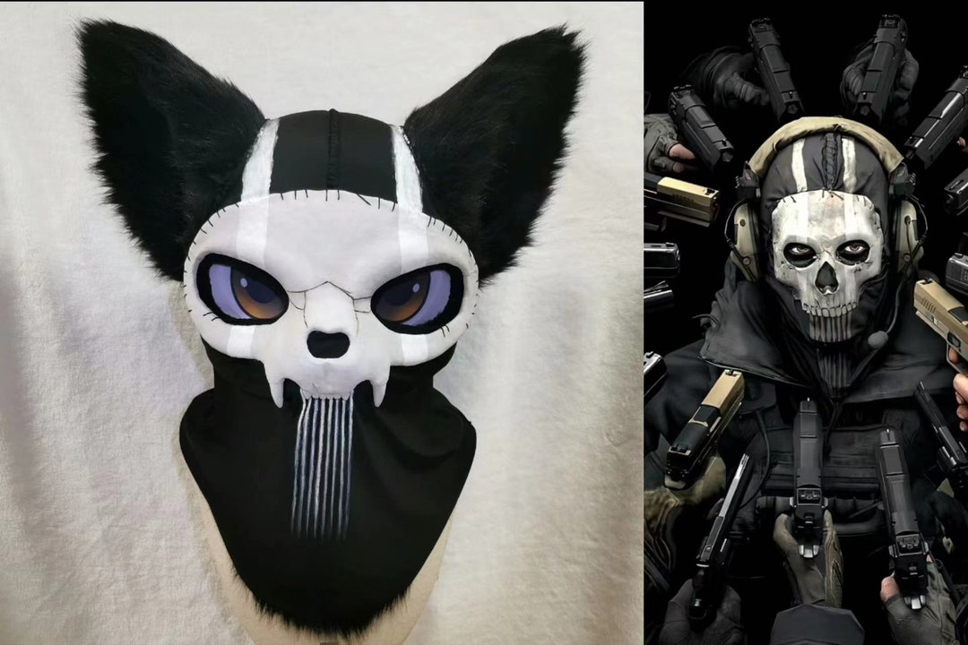 Spot Goods Brand New Kemono Ghost Fursuit Call of Duty - Etsy