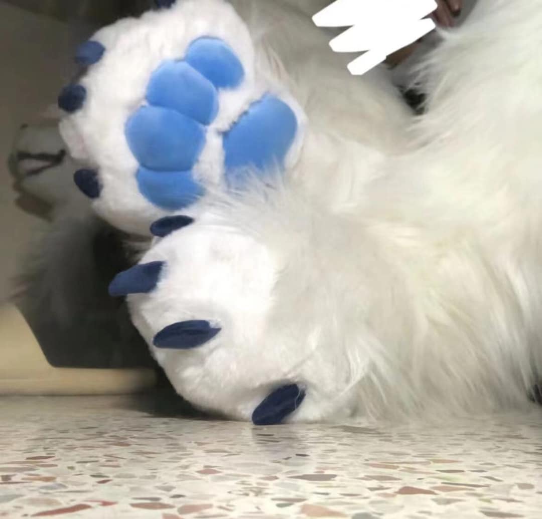 Fursuit Paw Socks Indoor Feet, Fursuit Foot Paws, Customizable Size ...