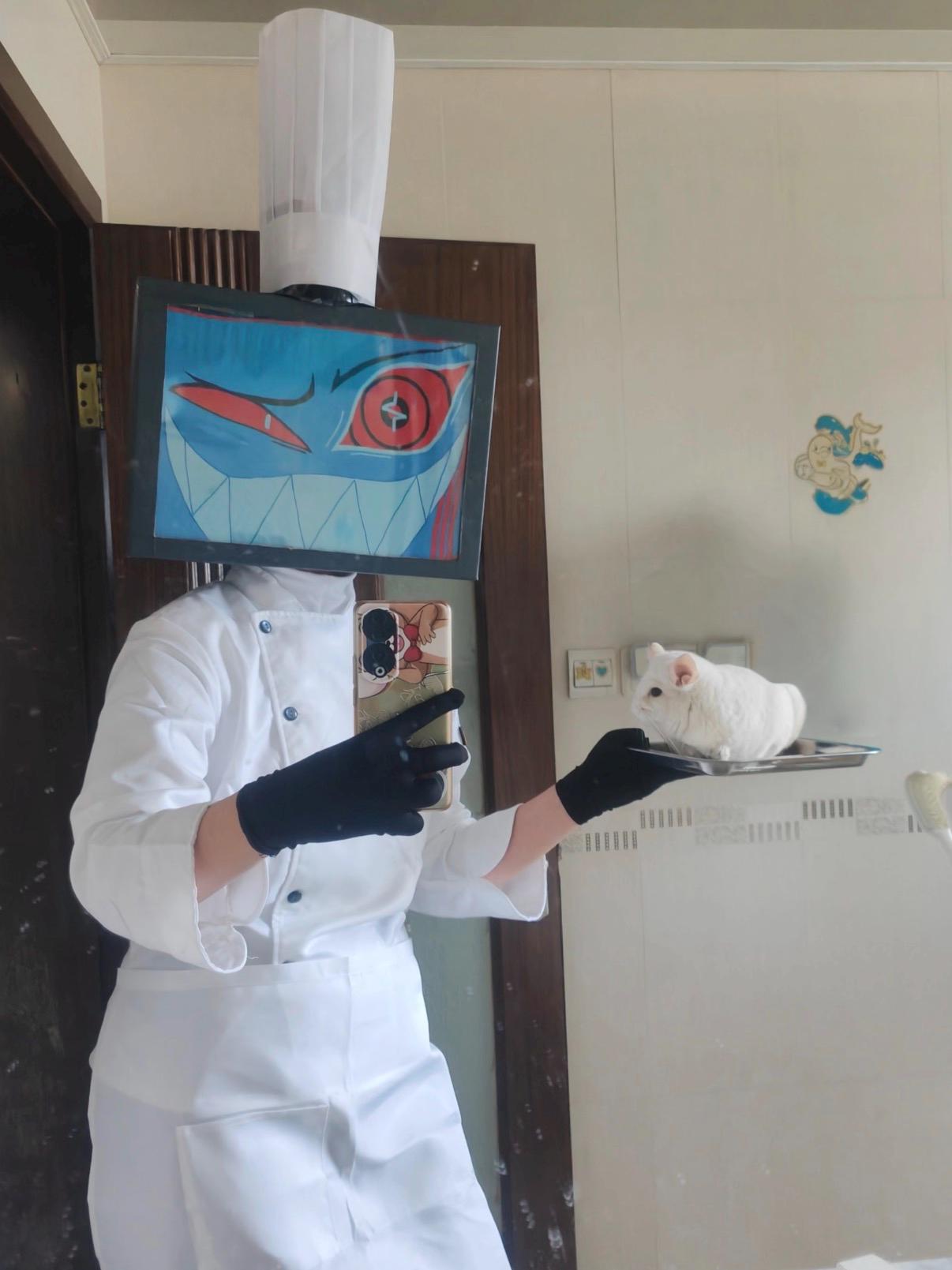 Hazbin Hotel Vox Fursuit Head Mask Claws - Etsy