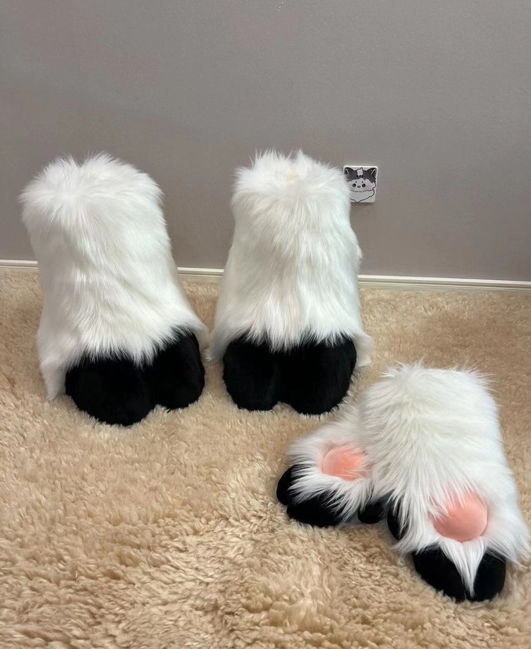 Fursuit Sheep Paws Furry Sheep's Hooves and Claws Handpaws Cute ...