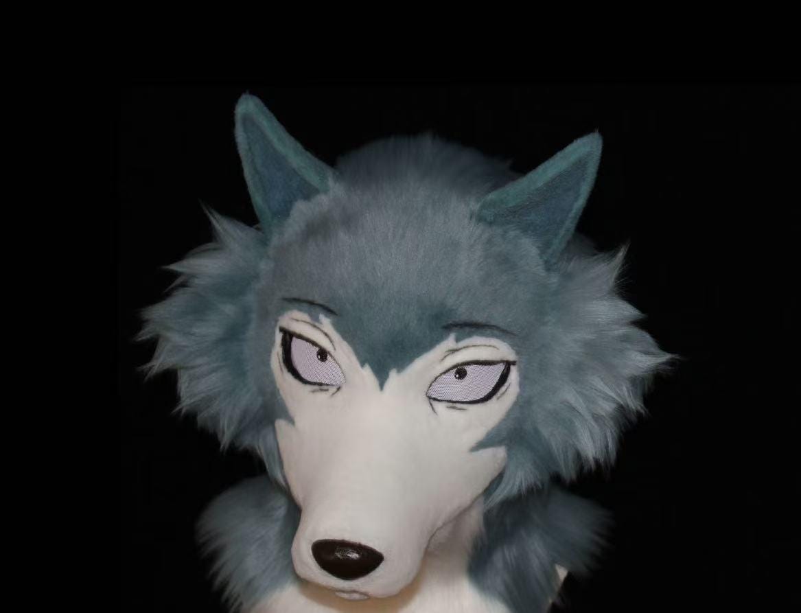 Customizable Legoshi BEASTARS Cosplay Fursuit Head, Furry, Fursuit ...