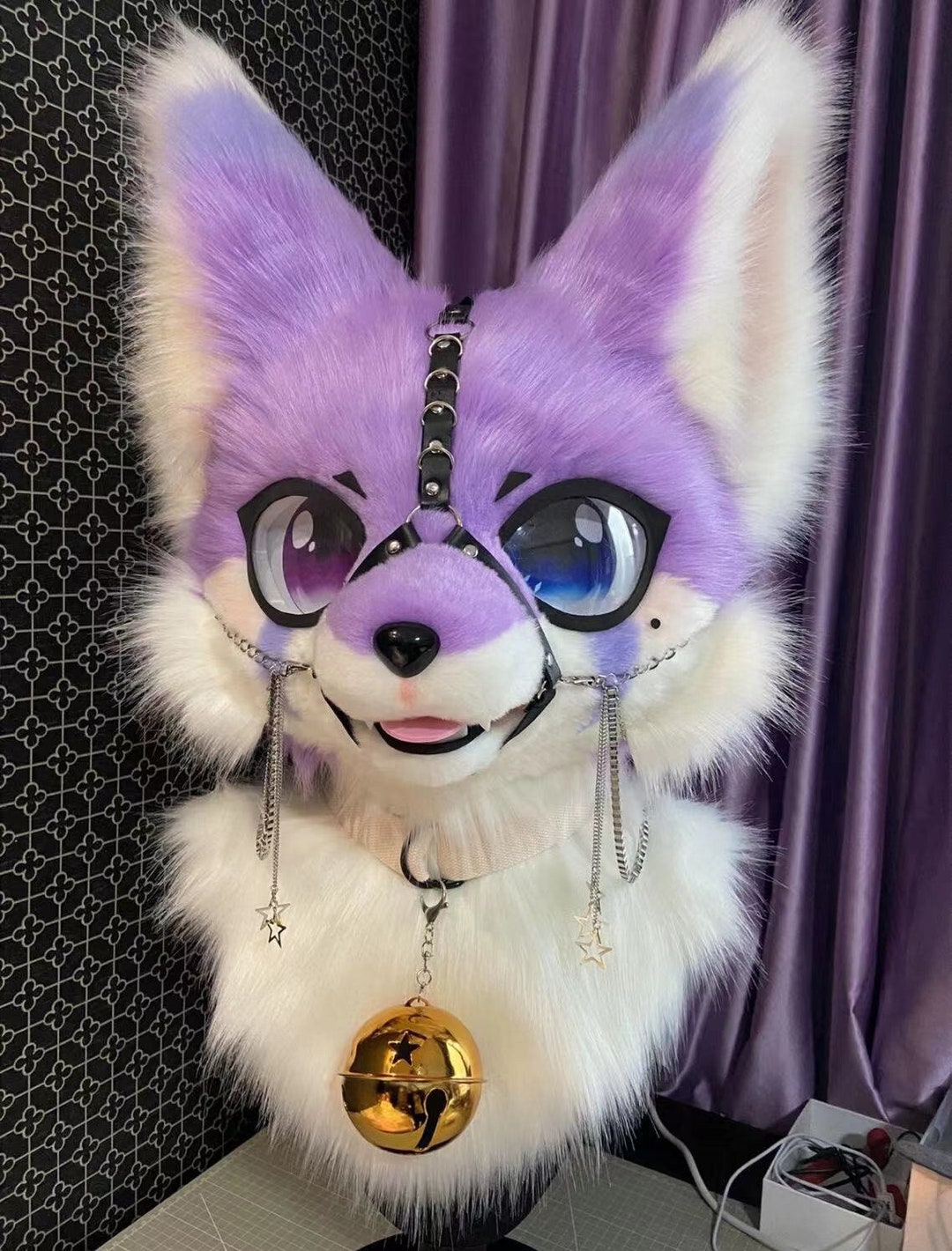 Fursuit Japanese Cospaly Only Mouth Chain Not Include Fursuit Head - Etsy