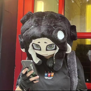 Splatoon Kigurumi Fursuit Head Furry Gift for Girlfriend or Boyfriens ...