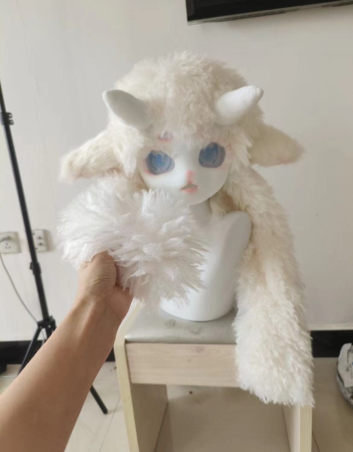 Kigurumi Fursuit Head Furry Sheep Cute Gift for Girlfriend - Etsy UK
