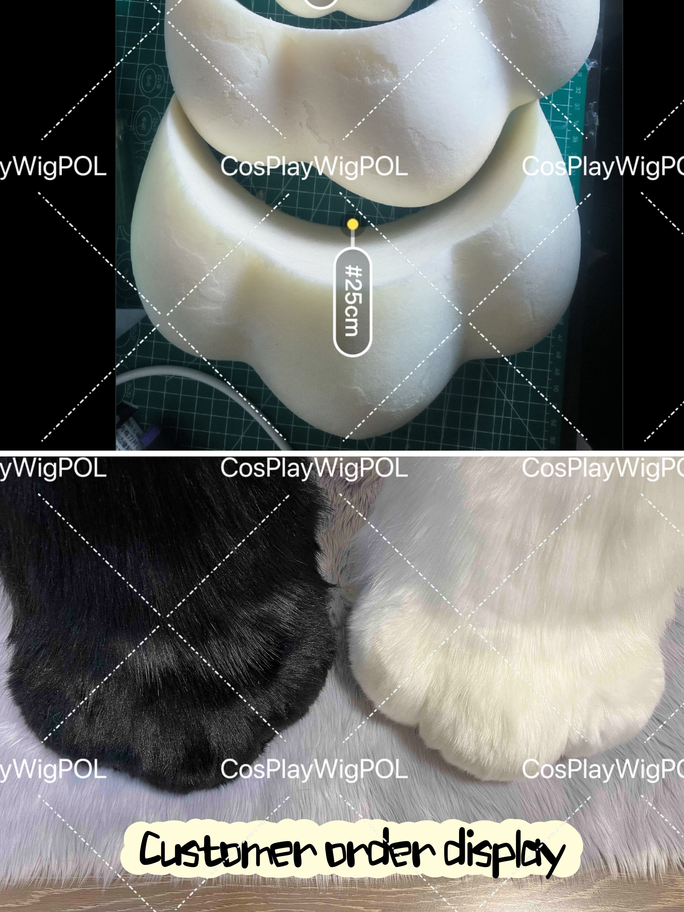 Fursuit Paws Fursuit Foot Bones, Claw Socks Embryo, Paw Embryo ...