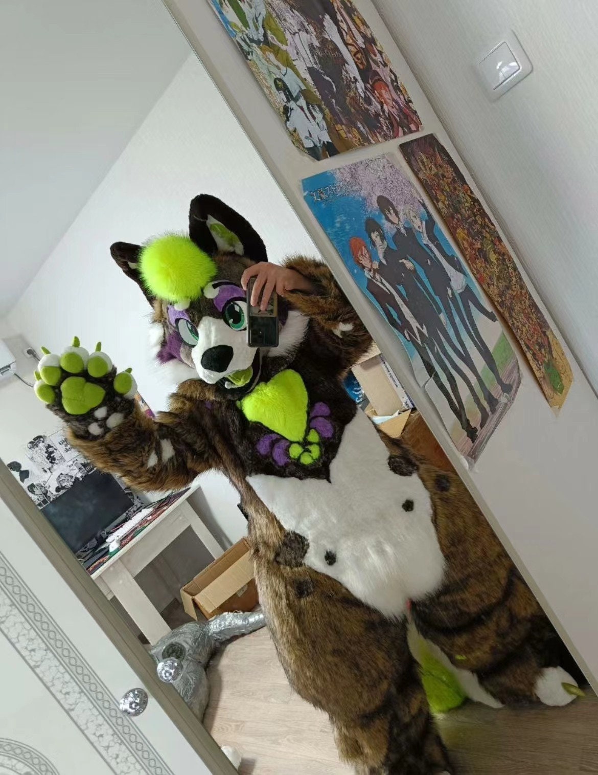 Fursuit American Style Furry Fursona Fursuit Fullbody Custom - Etsy ...