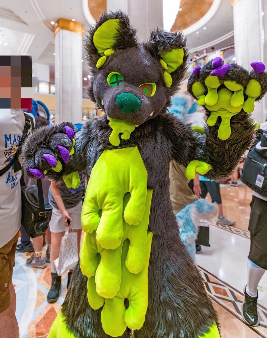 Spot Goods Fursuit American Style Furry Fursona, Fursuit Fullbody ...