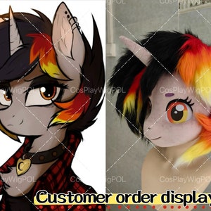 Customizable My Little Pony Furry Fursuit Head, Fursuit Head, Furry ...