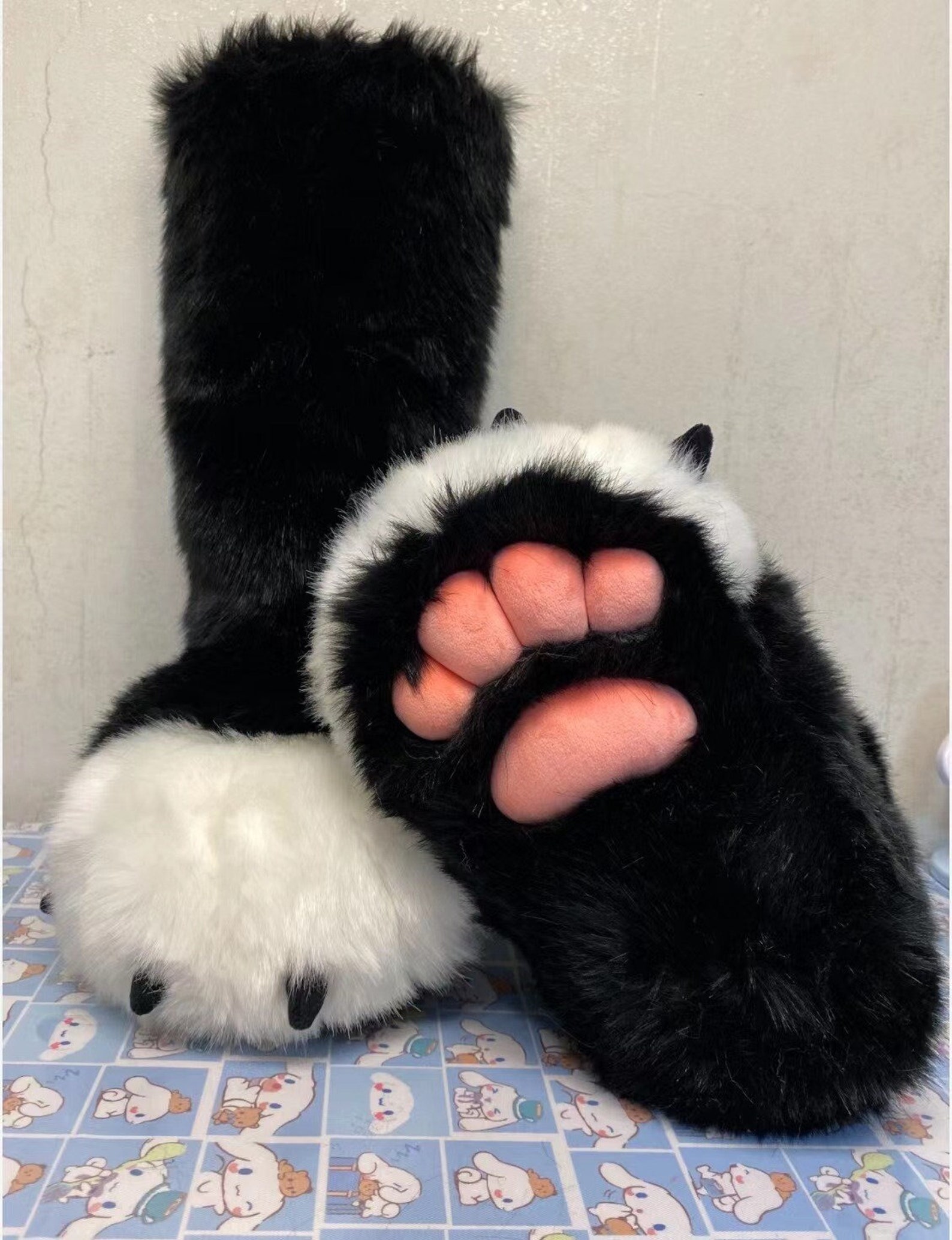 Fursuit Paw Socks Indoor Feet Fursuit Foot Paws Customizable - Etsy