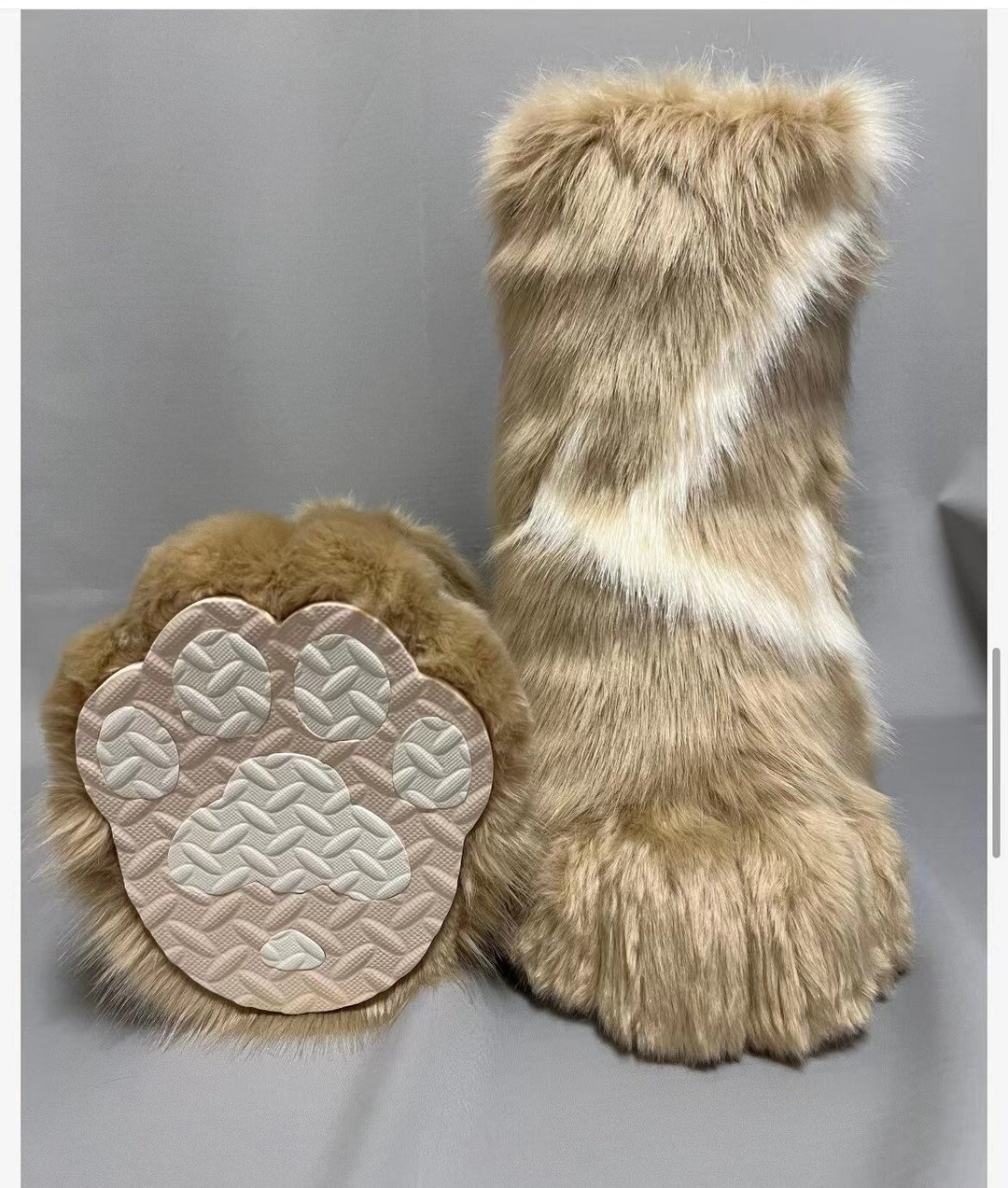 Fursuit Foot Paws, Customizable Size,fursona, Fursuti Feet Outdoors ...