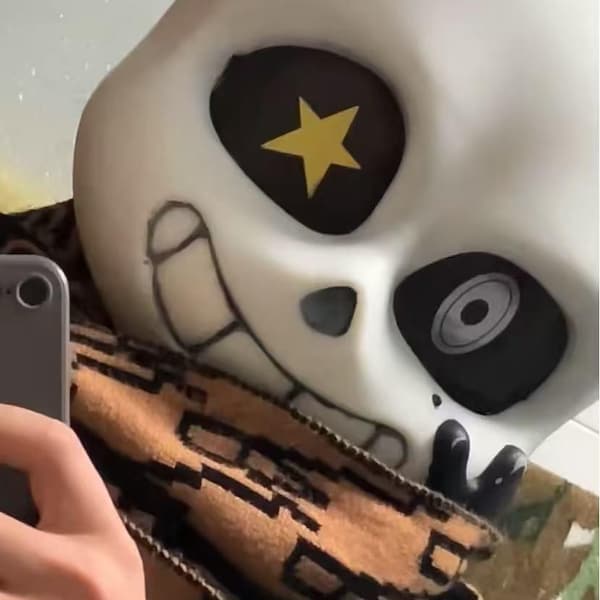Sans Head Cosplay - Etsy