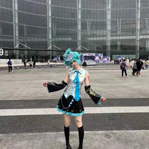 Cosplay Hatsune Minty Idol Bunny Kigurumi Head Shell Cosplay Wig ...