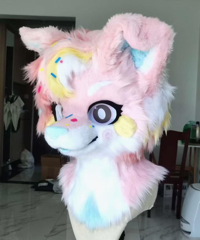 Spot Goods Kemono Fursuit Japanese Fursuit Head - Etsy