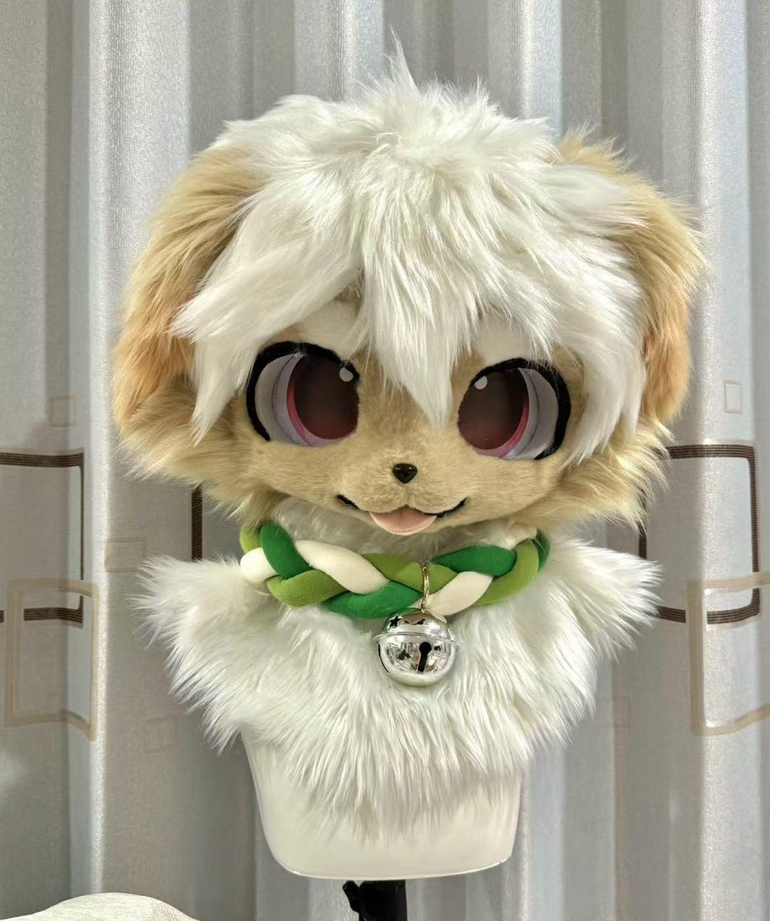 Kemono Fursuit Cute Puppy Fursuit Head Japanese Style Fantasy Creatures ...