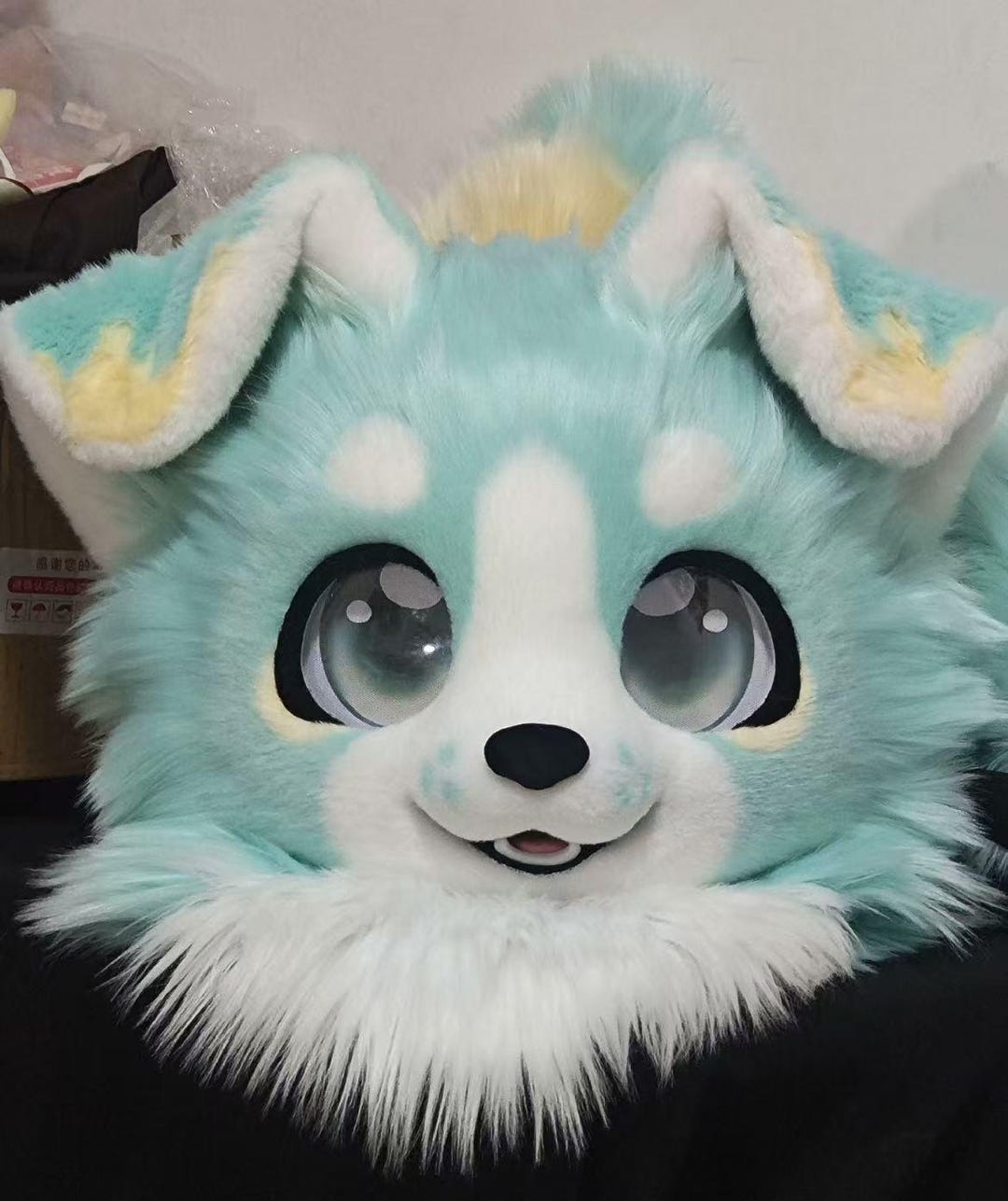 Spot Goods Kemono Fursuit Puppy Japanese Fursuit Head Sponge Skull - Etsy