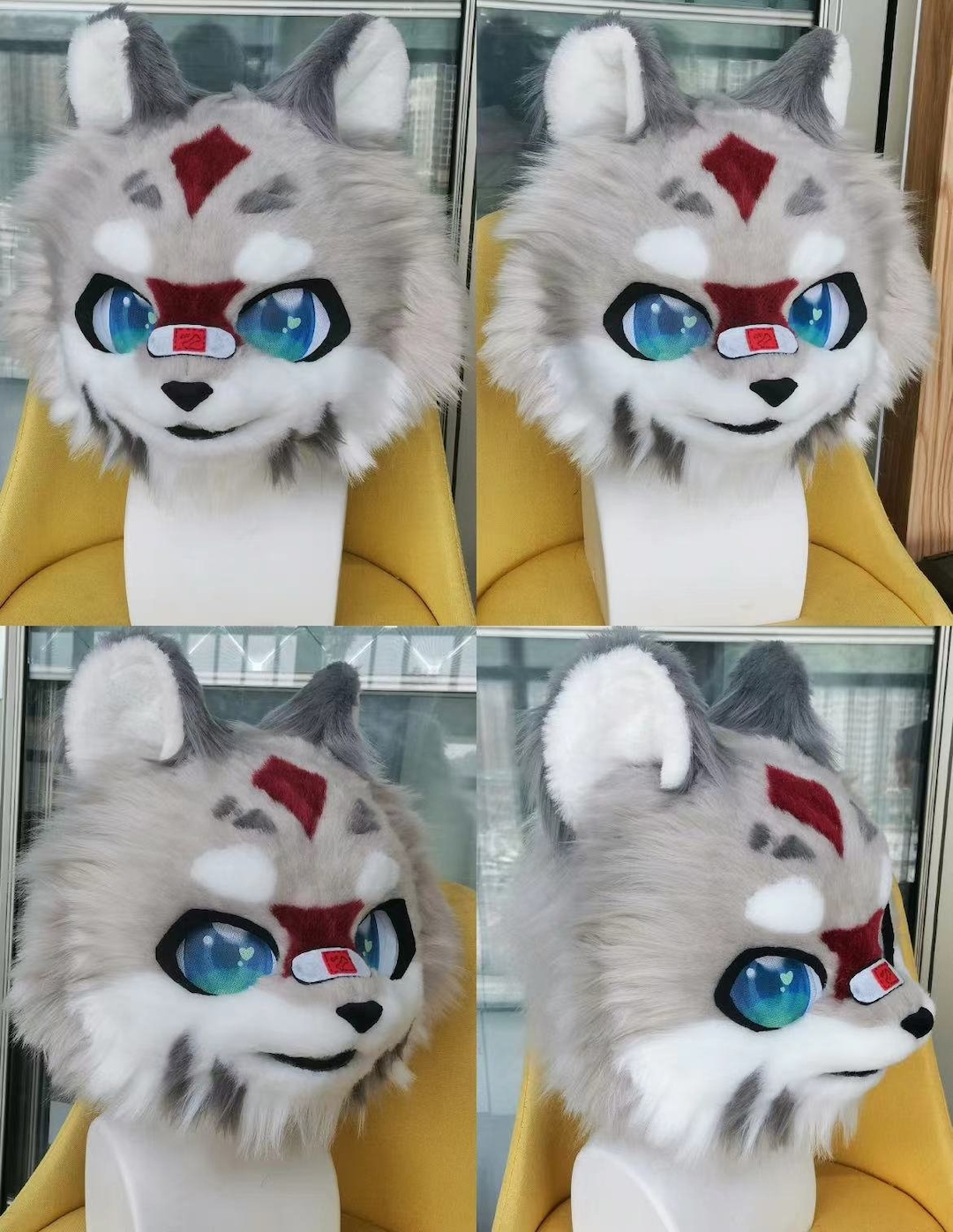 Kemono Fursuit Cute Little Tiger Fursuit Head Japanese Style Fantasy ...