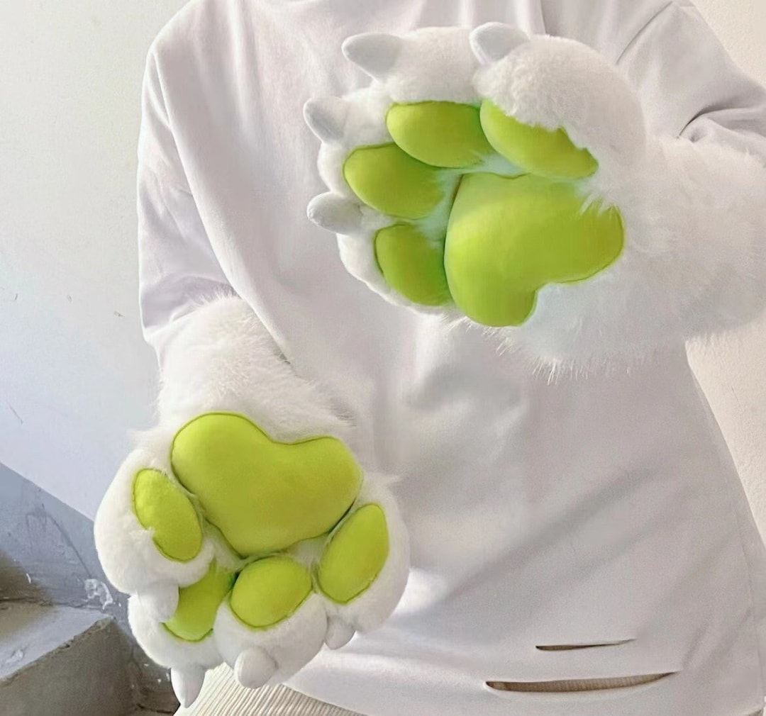Fursuit Paws Furry Handpaws Cute Fursuits Partial Cosplay Costume ...