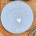 Custom Pregnancy Announcement Sign Acrylic Pregnancy Sign Expecting ...