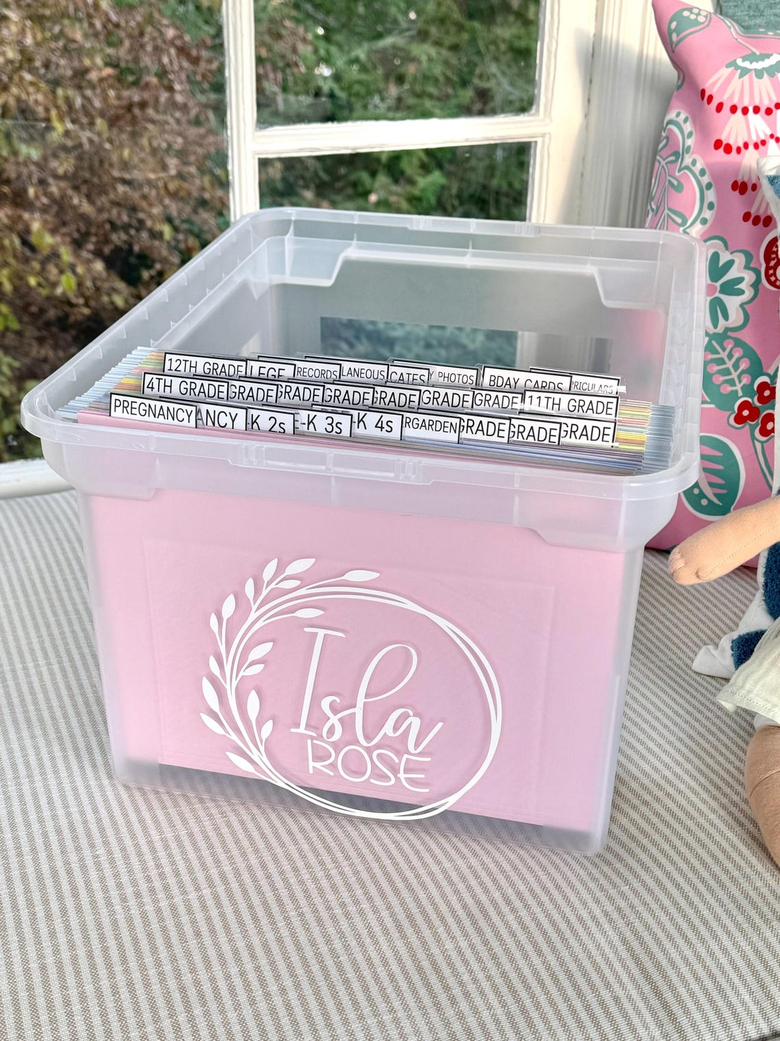 Kids Keepsake Box Kids Memory Box File Box Kids School Organization Box ...