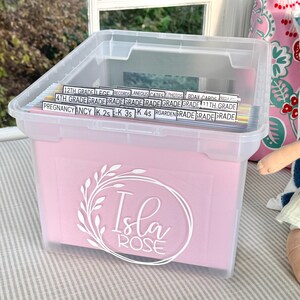 Kids Keepsake Box Kids Memory Box File Box Kids School Organization Box ...
