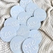 Acrylic Milestone Disc Baby Boy Milestones Sky Blue Milestone Cards ...