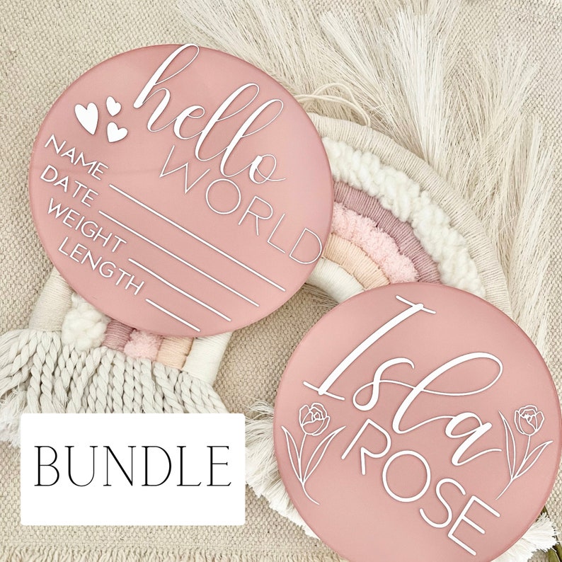 Personalized Birth Announcement Sign Welcome Baby Sign Birth - Etsy