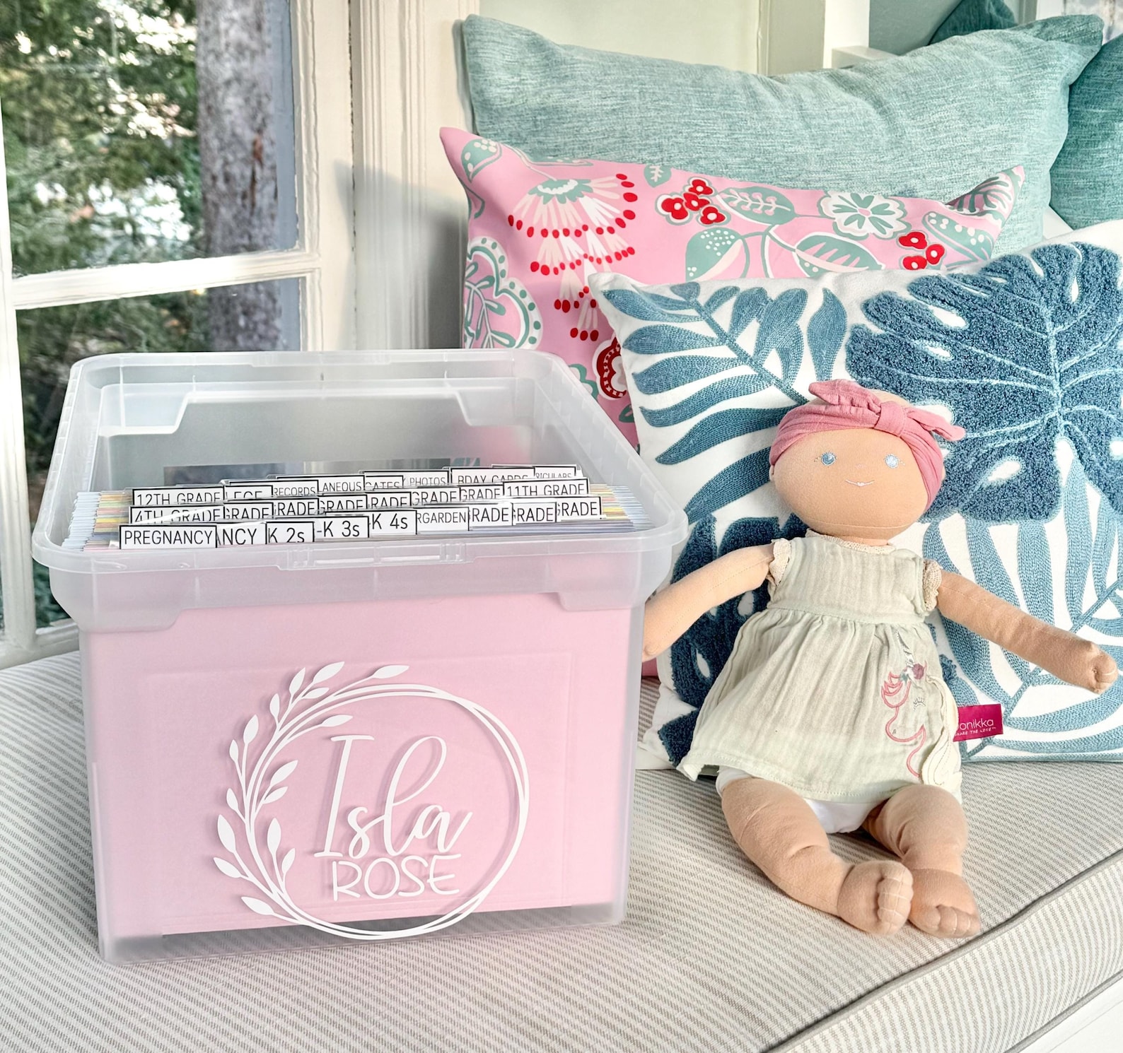 Kids Keepsake Box Kids Memory Box File Box Kids School Organization Box ...